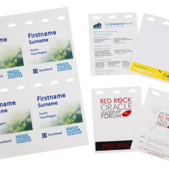 Eco-Friendly Name Tags - All Conference Accessories Eco-Friendly Name Tags