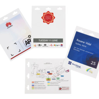 Eco-Friendly Name Tags - All Conference Accessories Eco-Friendly Name Tags